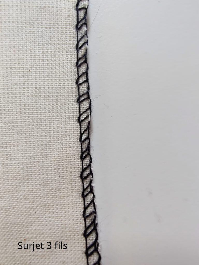 5 points à la surjeteuse - Le patron de mes rêves